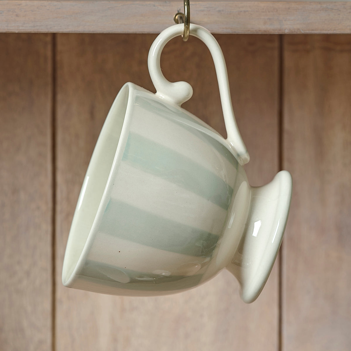 Blue Stripe Large Mug | Susie Watson Designs