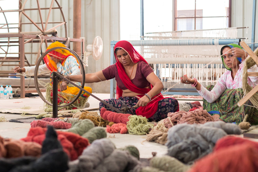 How We Make Our Kilims – Susie Watson Designs