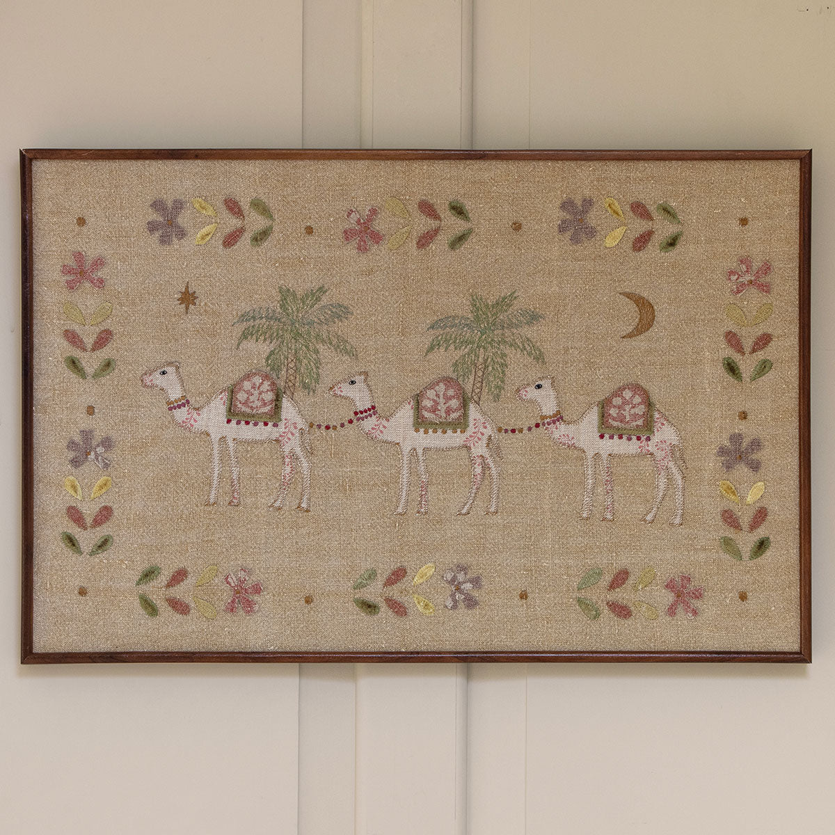 Camel Train Framed Wall Hanging – Susie Watson Designs