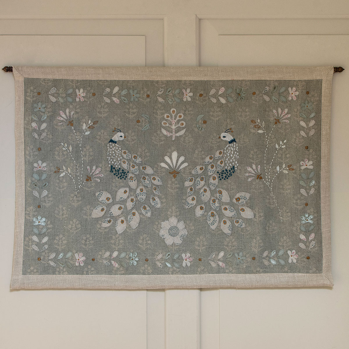 Chinoiserie of Peacocks Wall Hanging – Susie Watson Designs