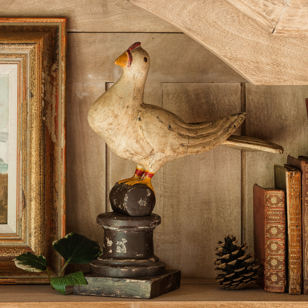 Hand-carved Bird – Susie Watson Designs