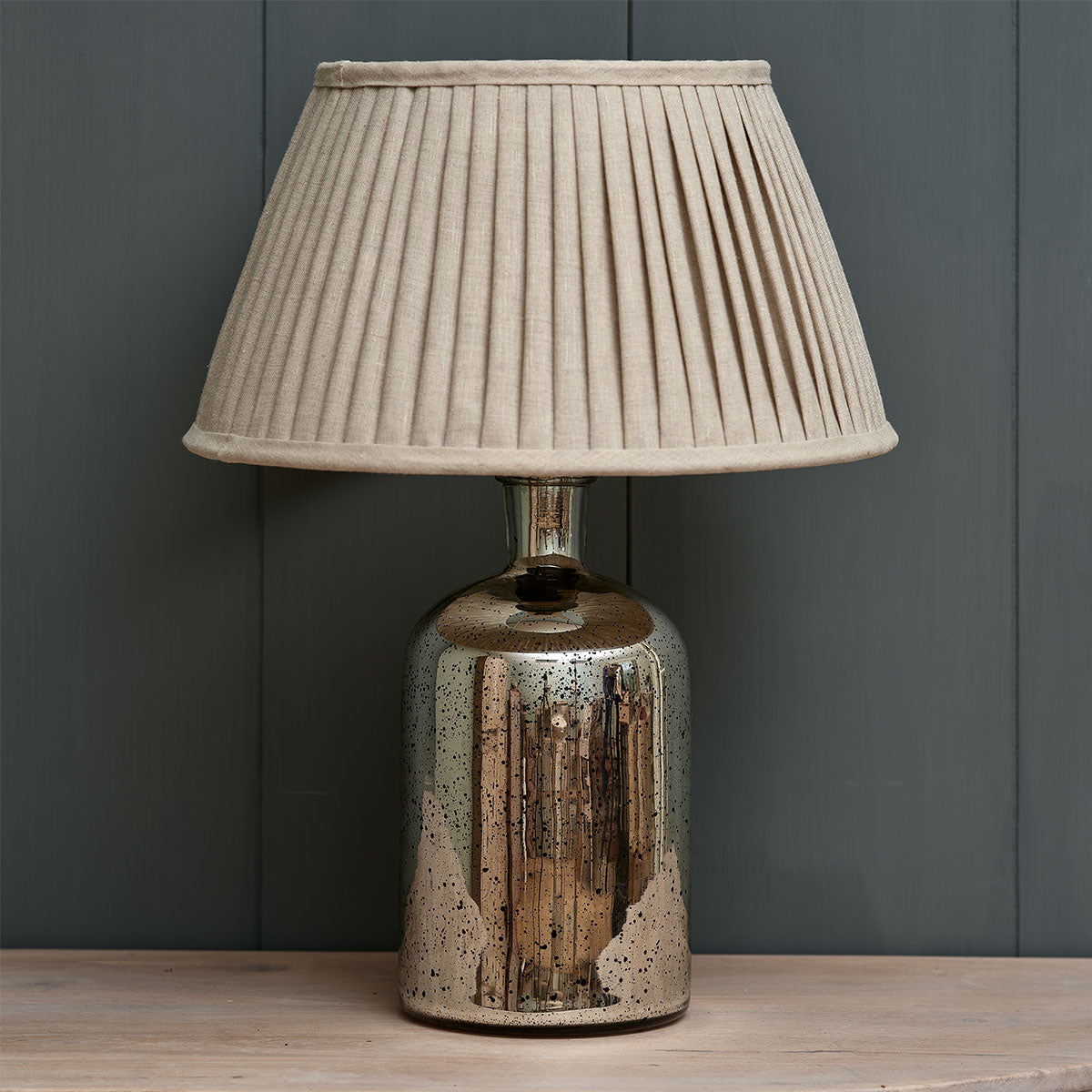 Mercury Glass Jar Lamp Base – Susie Watson Designs
