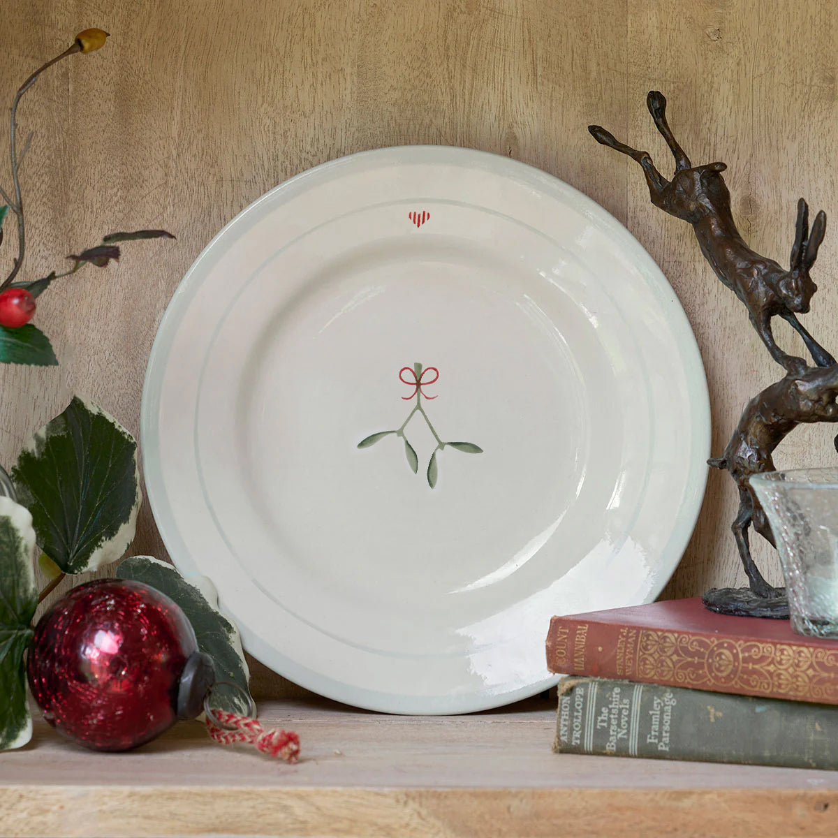 Mistletoe Side Plate – Susie Watson Designs