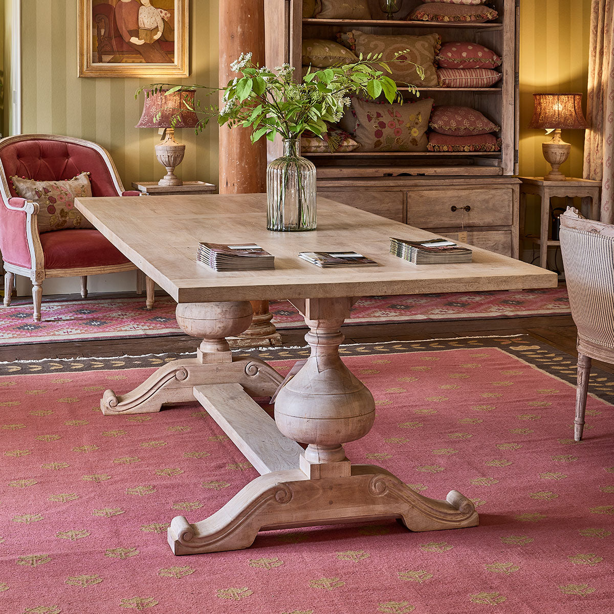 Large Refectory Dining Table – Susie Watson Designs