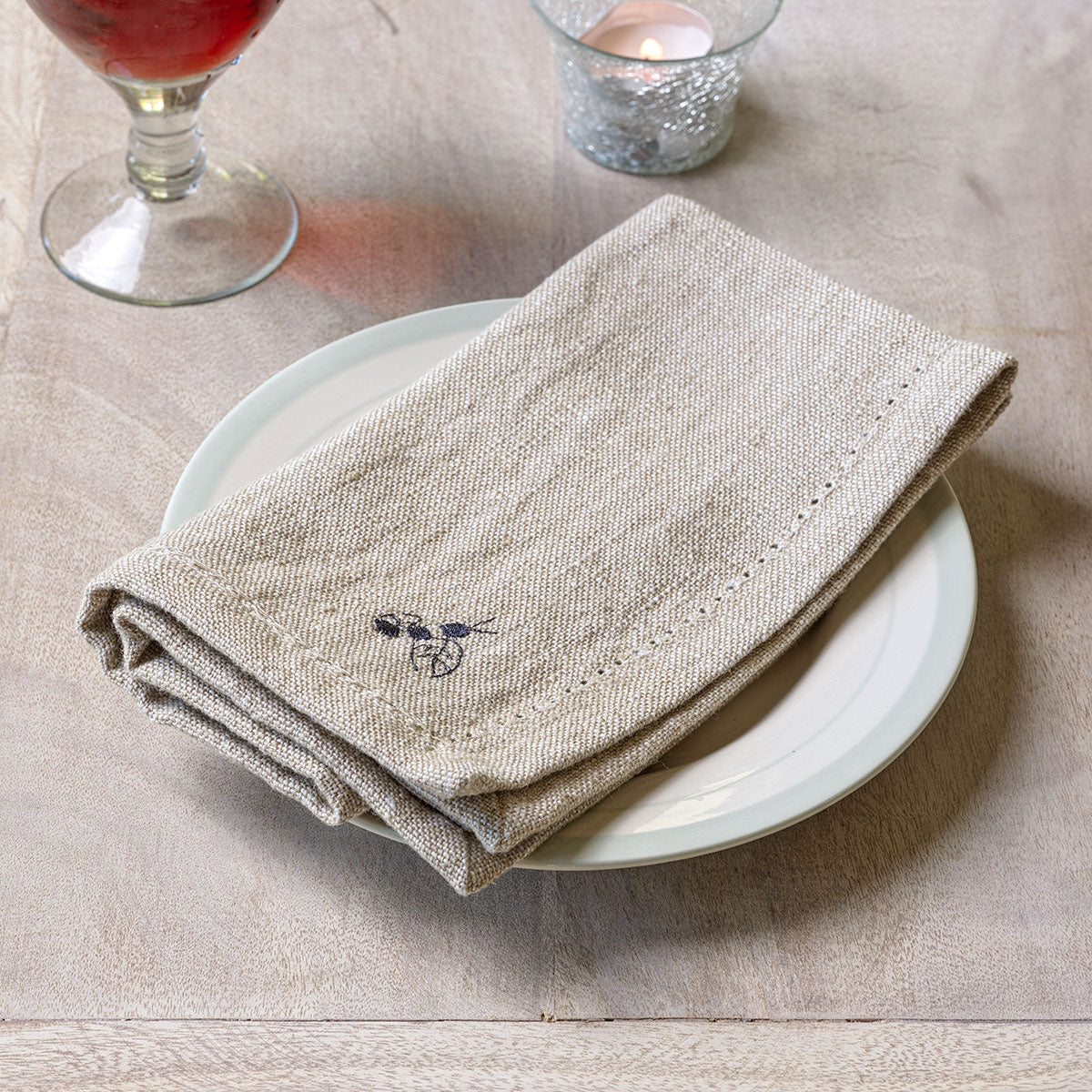 Rustic Linen Napkin – Susie Watson Designs