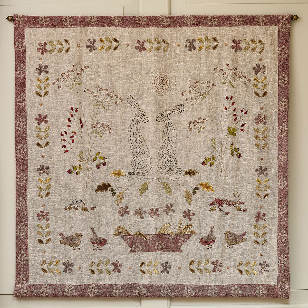 The Fox Wall Hanging – Susie Watson Designs