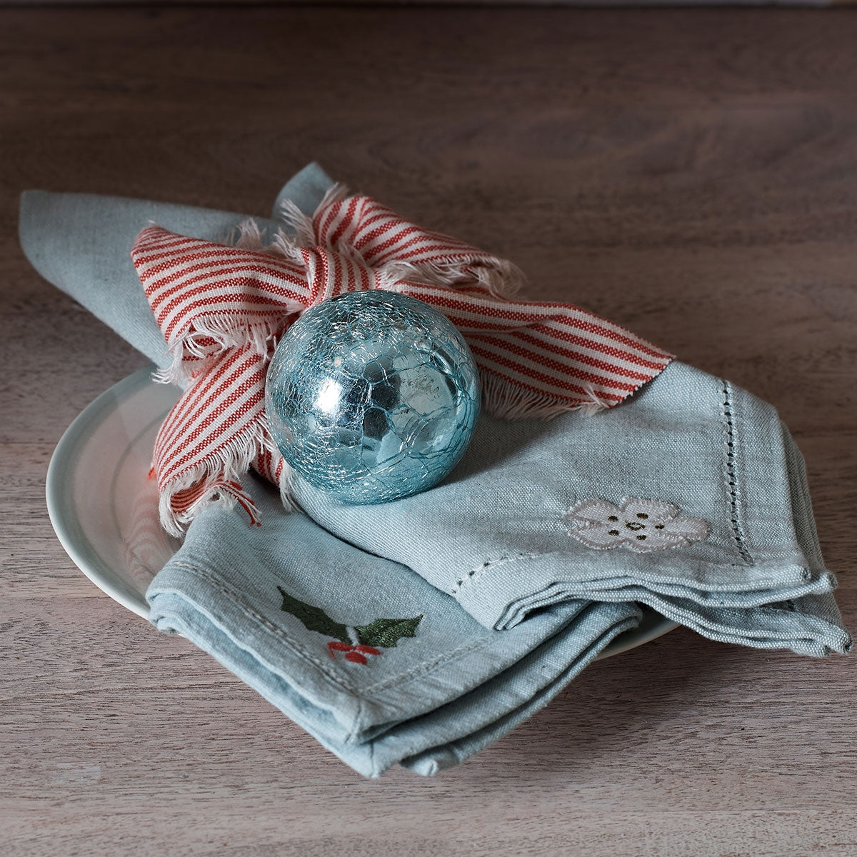 Wide Red & White Piping Stripe Ribbon - 3m Pack | Susie Watson Designs