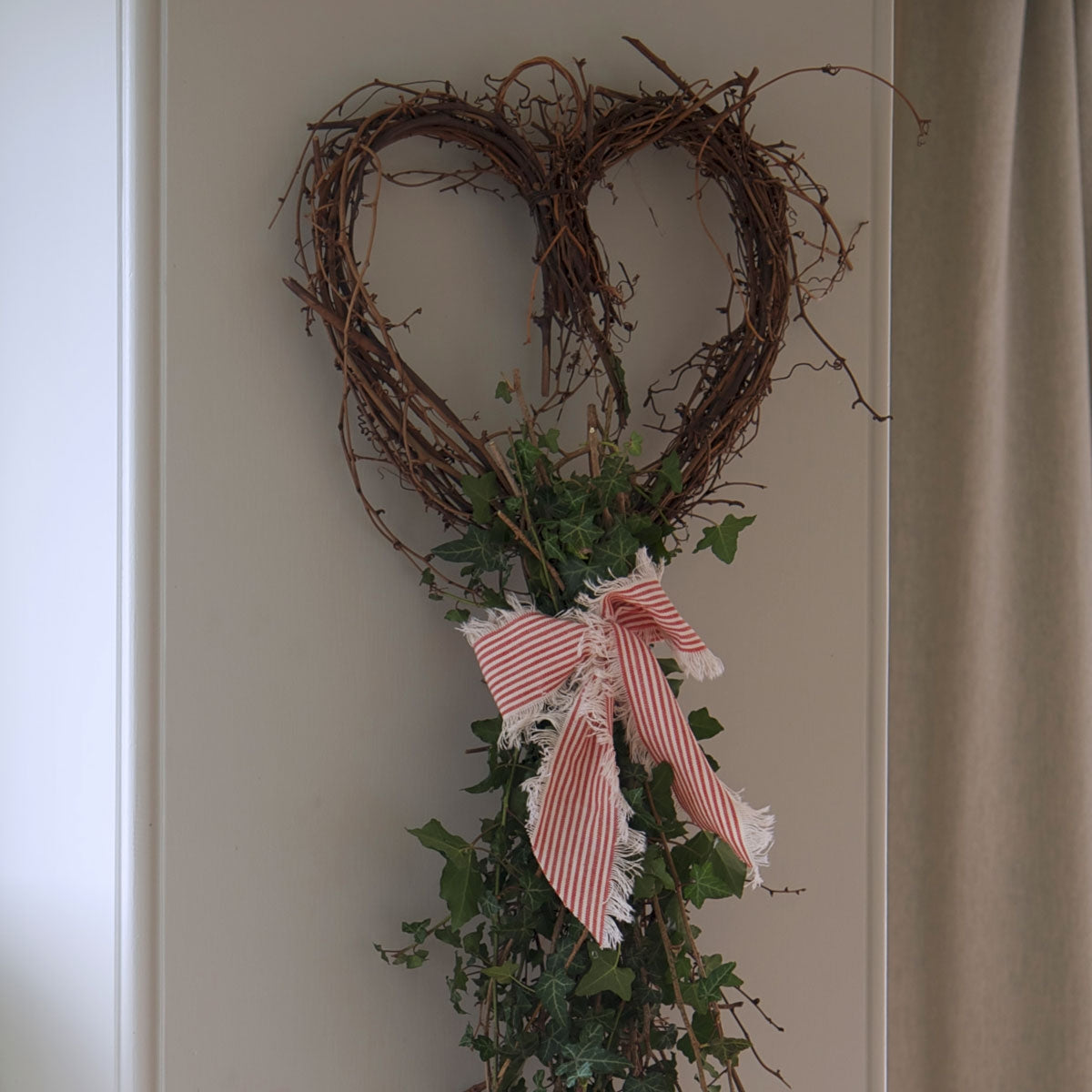 Wide Red & White Piping Stripe Ribbon - 3m Pack | Susie Watson Designs