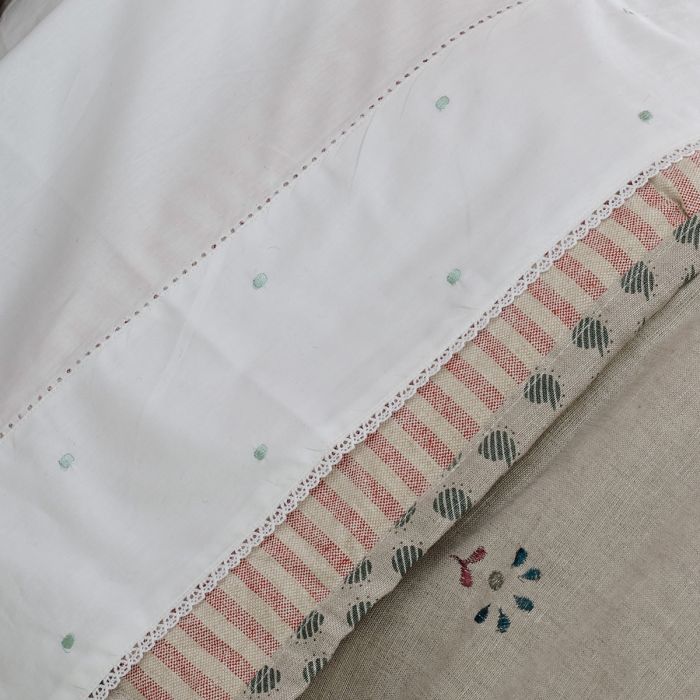 Sheet Duck Egg Spot – Susie Watson Designs