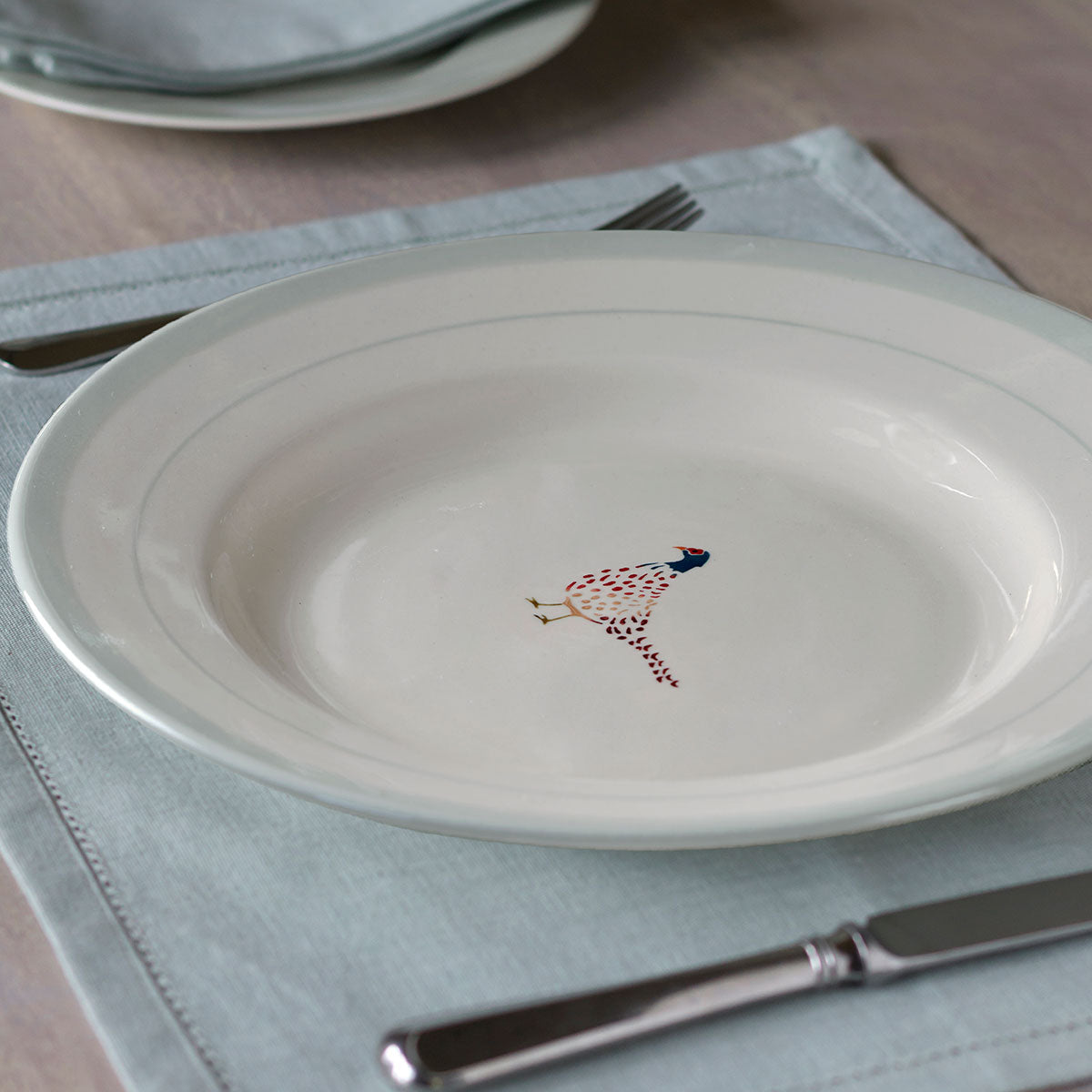 Pheasant Dinner Plate | Susie Watson Designs
