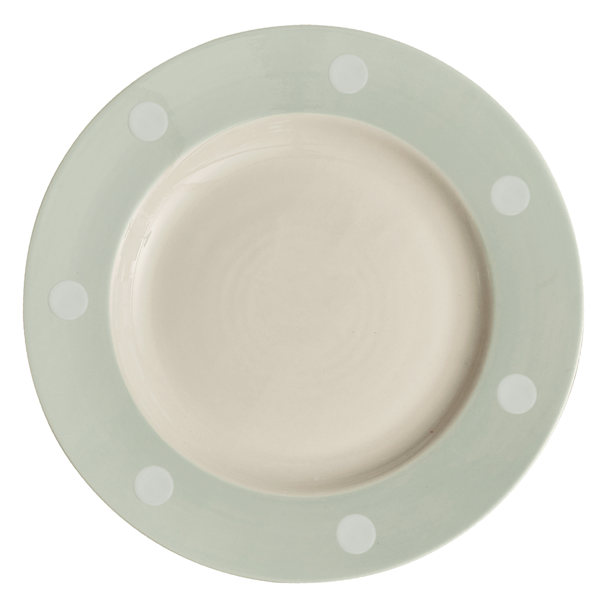 Blue White Spot Dinner Plate | Susie Watson Designs