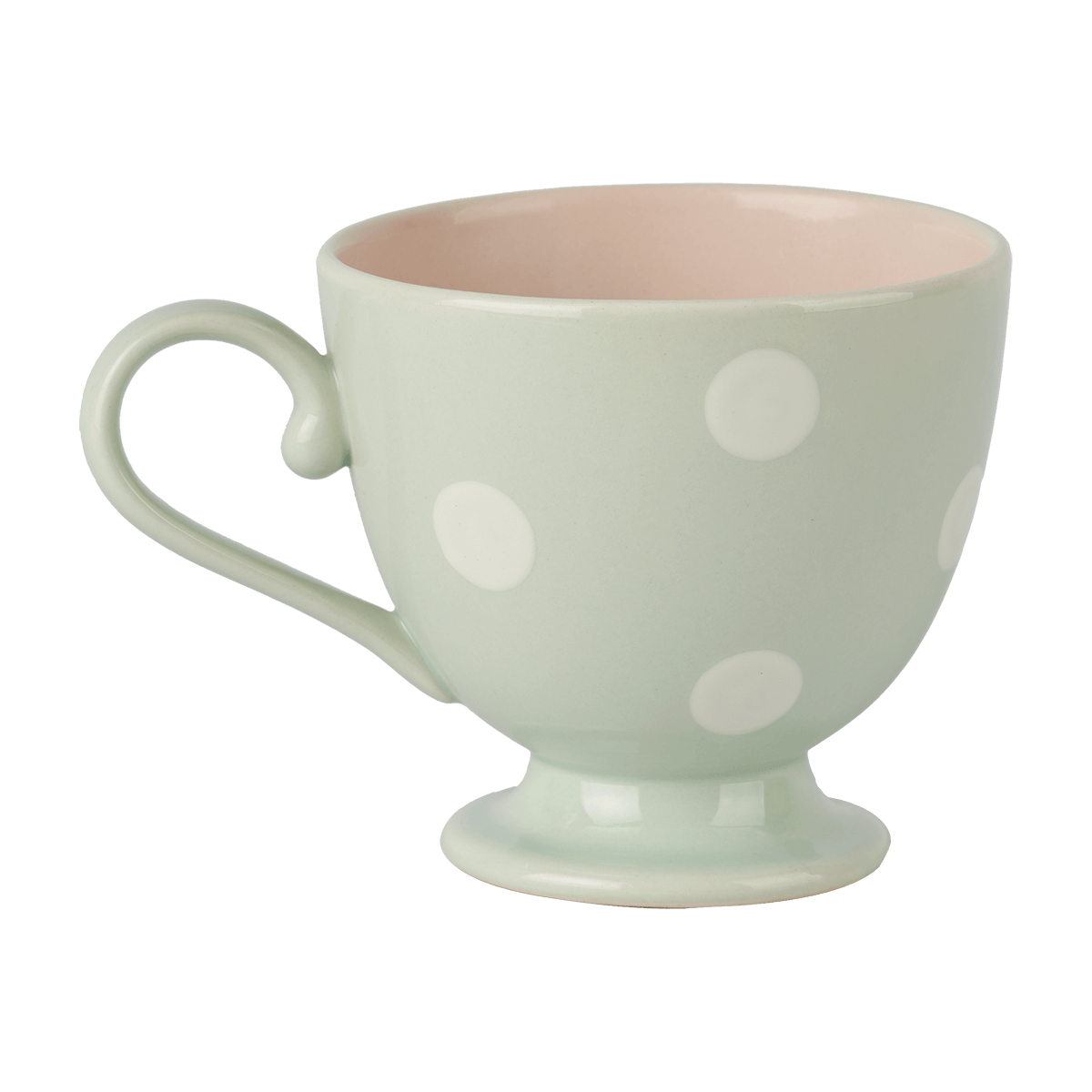 Blue White Spot Large Mug | Susie Watson Designs