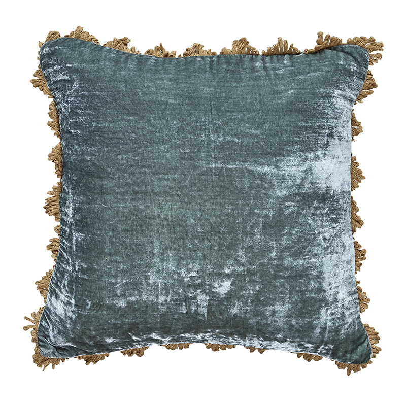 Deep Sea Blue Velvet Cushion Config – Susie Watson Designs