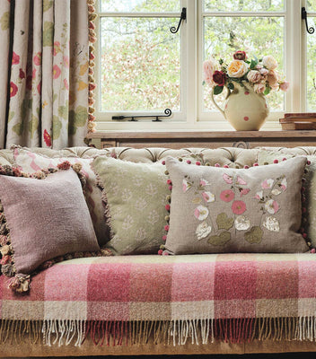 Luxury Unique Colourful Wool Throws Handmade in England – Susie Watson ...