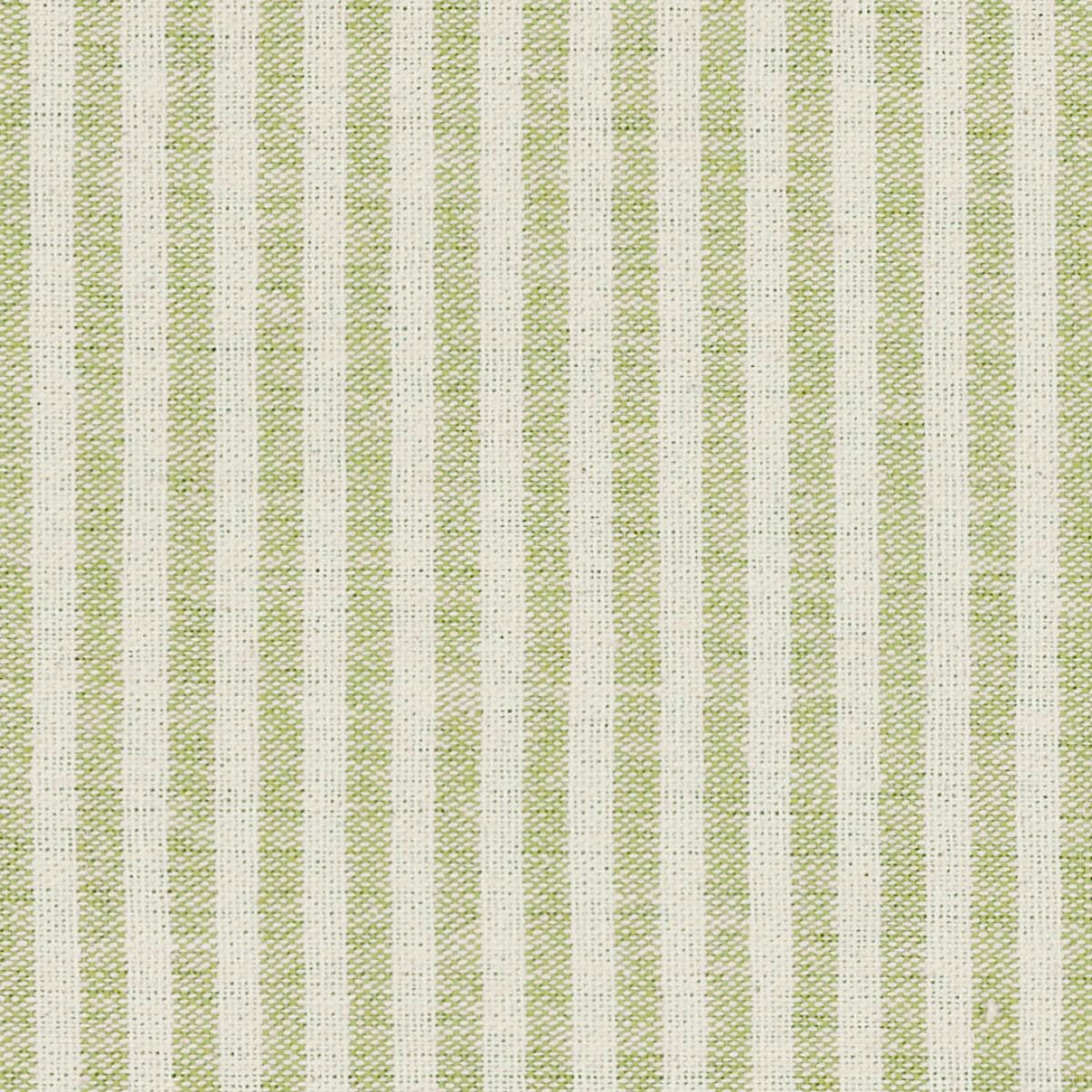 227 - Green Ivory Stripe Cotton – Roll Ends – Susie Watson Designs