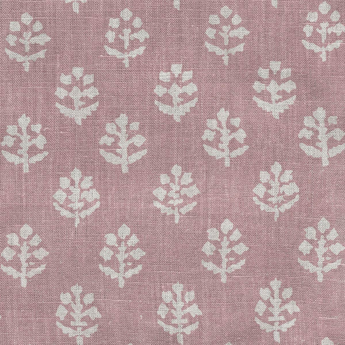 Reverse Dusky Mauve Megha Rustic Linen - 354DM (stonewashed) 2.7m panel ...