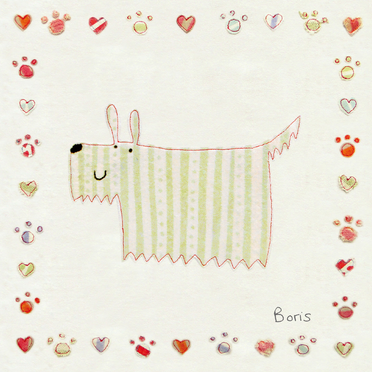 Boris Card | Susie Watson Designs