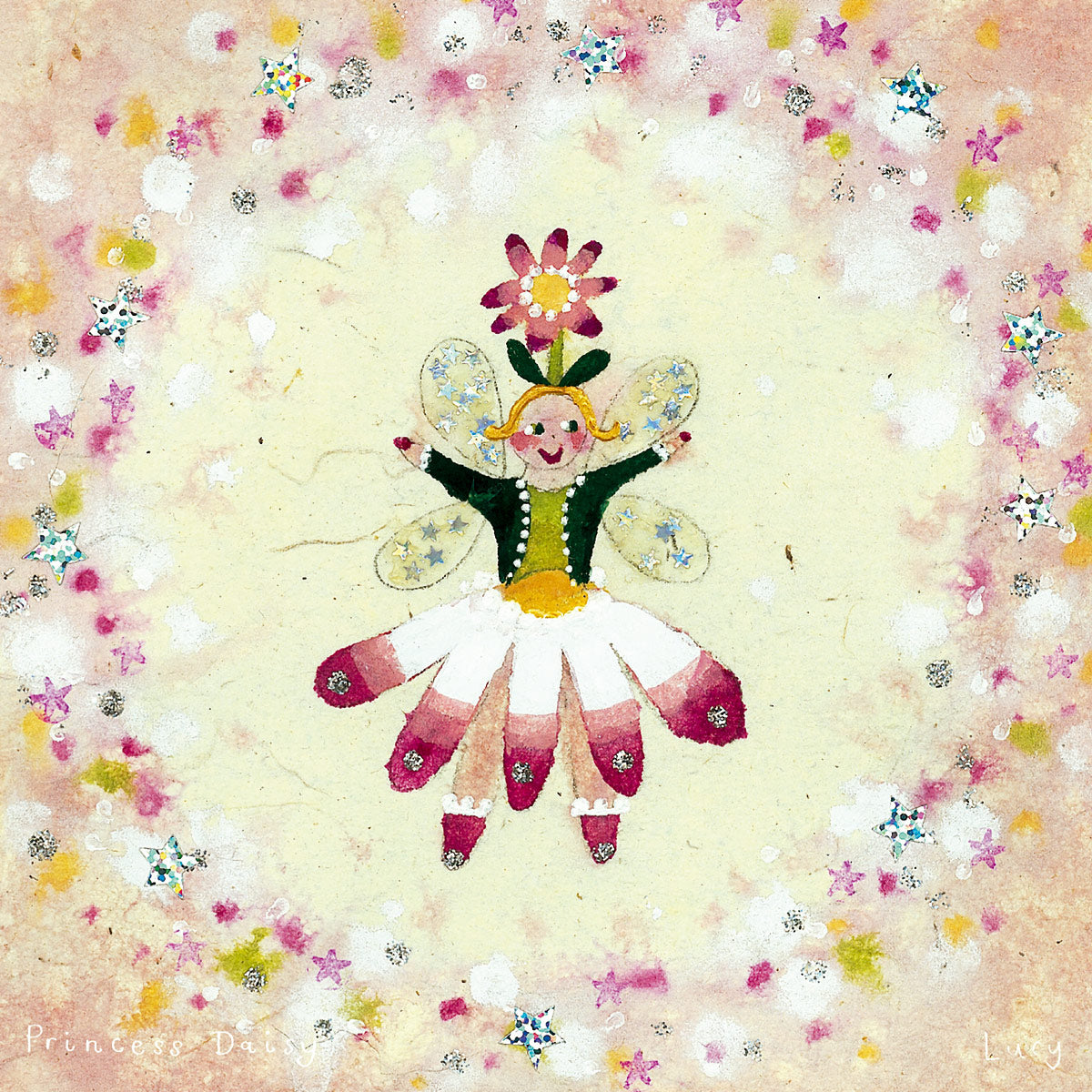 Princess Daisy Mini Print | Susie Watson Designs