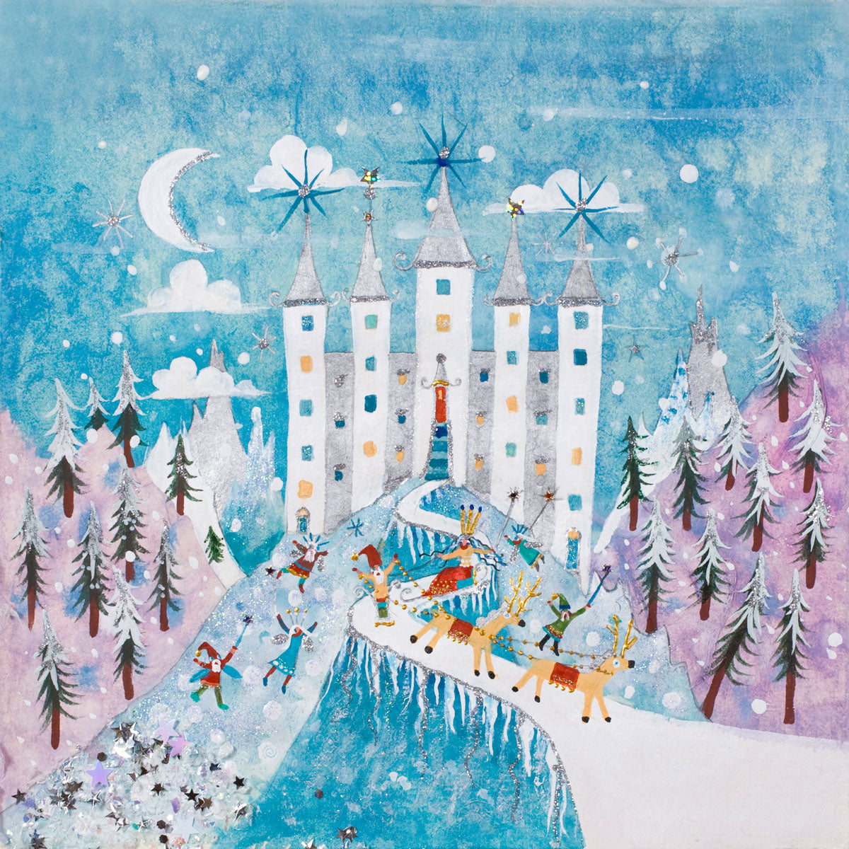 Snow Queens Palace Mini Print | Susie Watson Designs