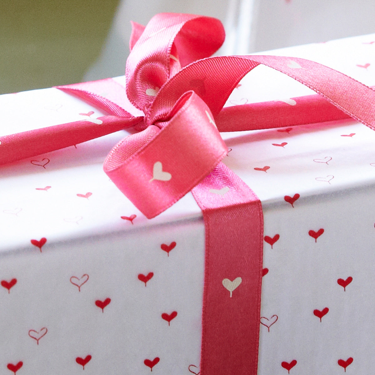 Rose Heart Ribbon | Susie Watson Designs