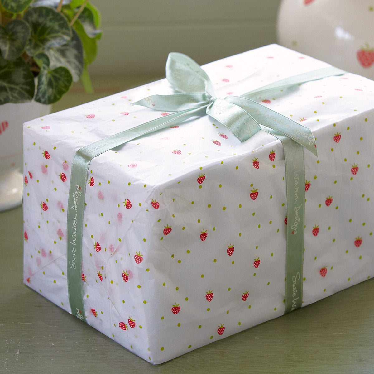 Strawberry Tissue Paper | Susie Watson Designs