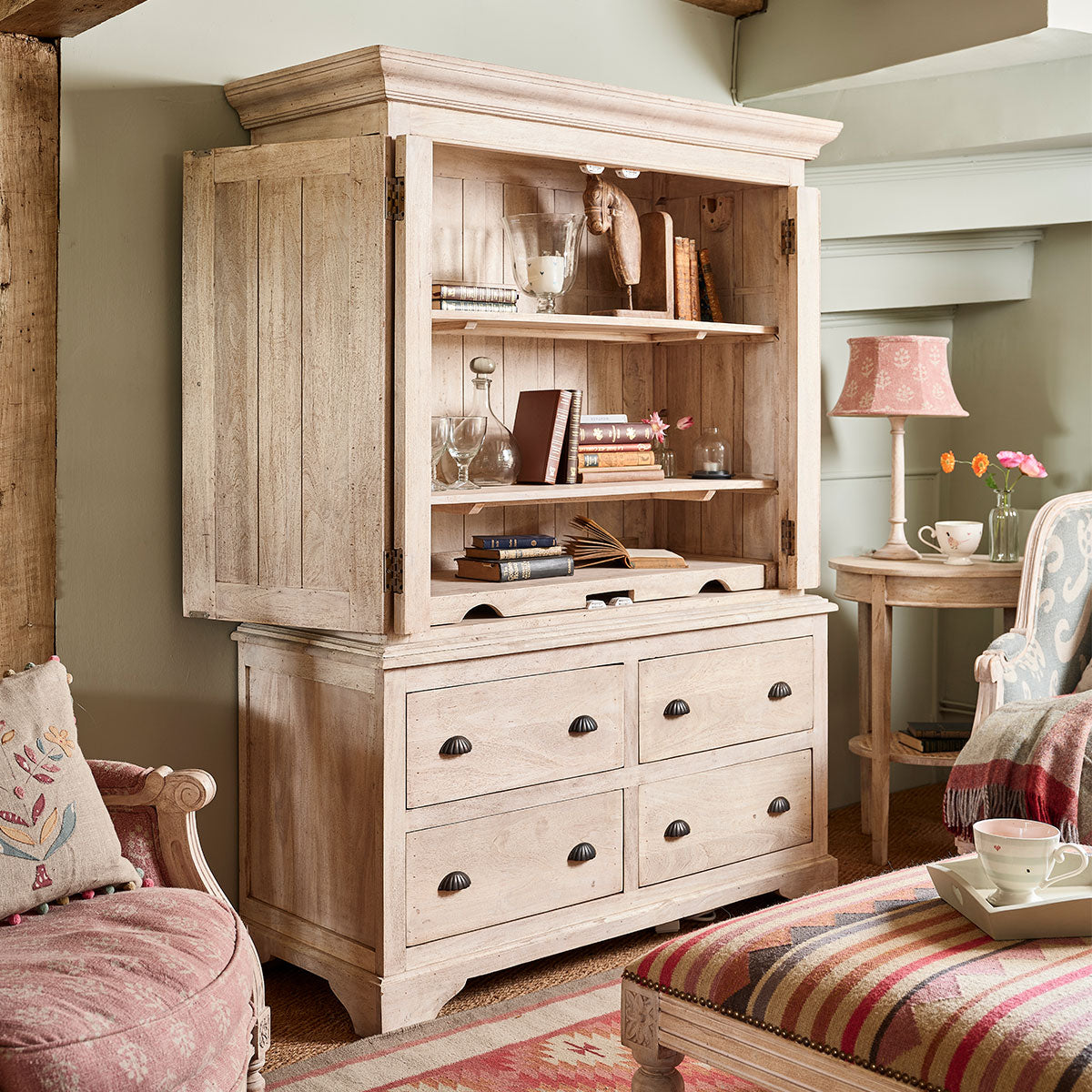 Small Armoire / TV Cabinet | Susie Watson Designs