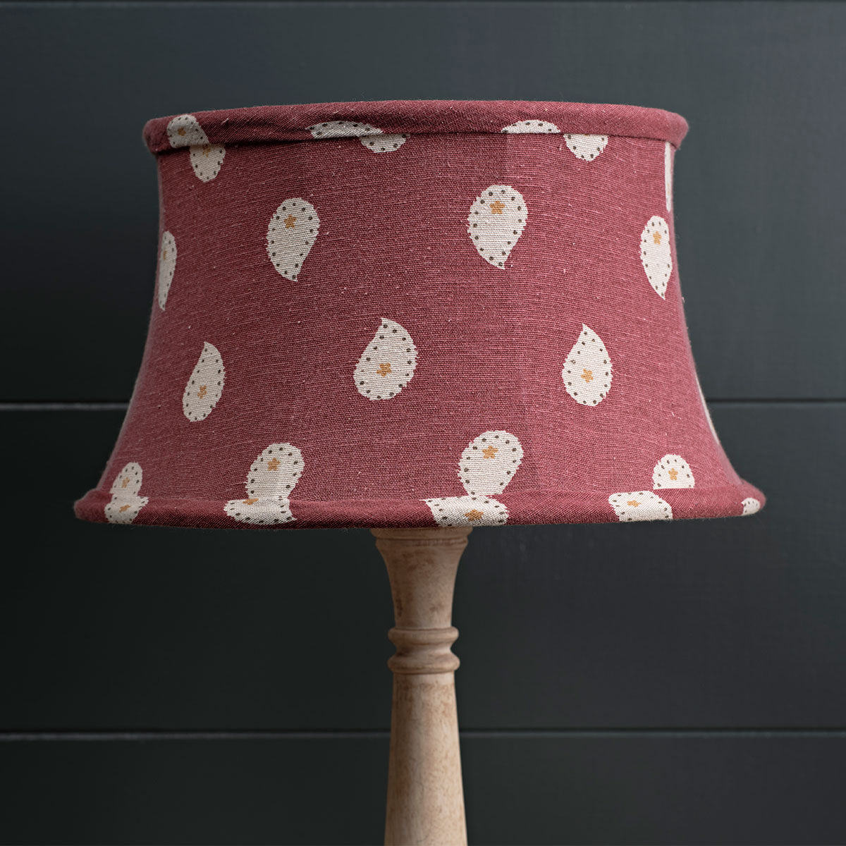 Sail Red Mika 14" Framed Lampshade | Susie Watson Designs