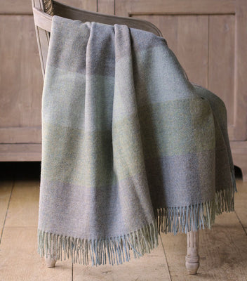Luxury Unique Colourful Wool Throws Handmade in England – Susie Watson ...