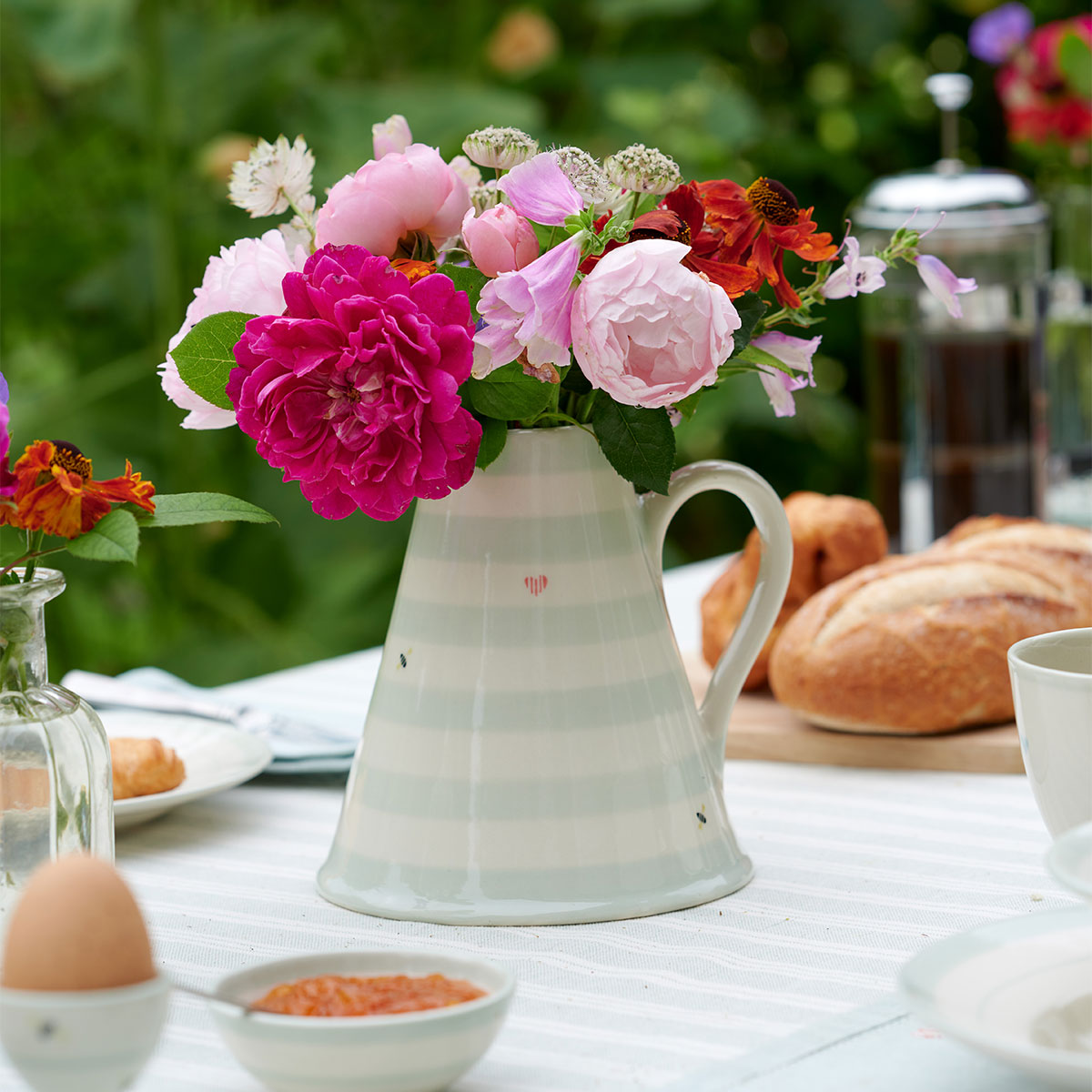 Honey Bees Medium Pitcher | Susie Watson Designs