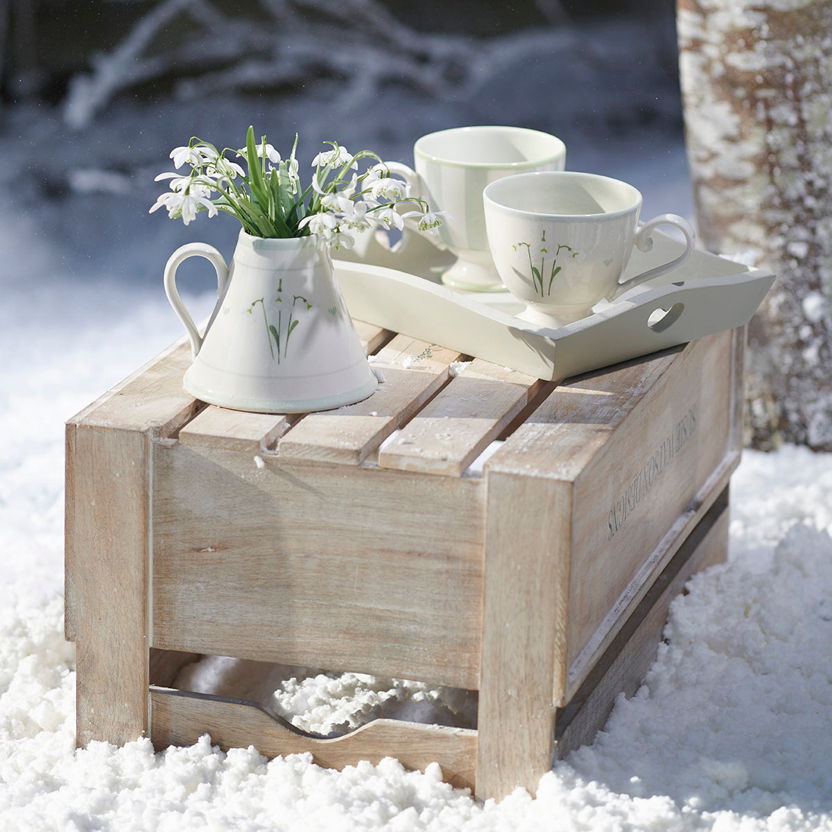Snowdrop Baby Pitcher | Susie Watson Designs