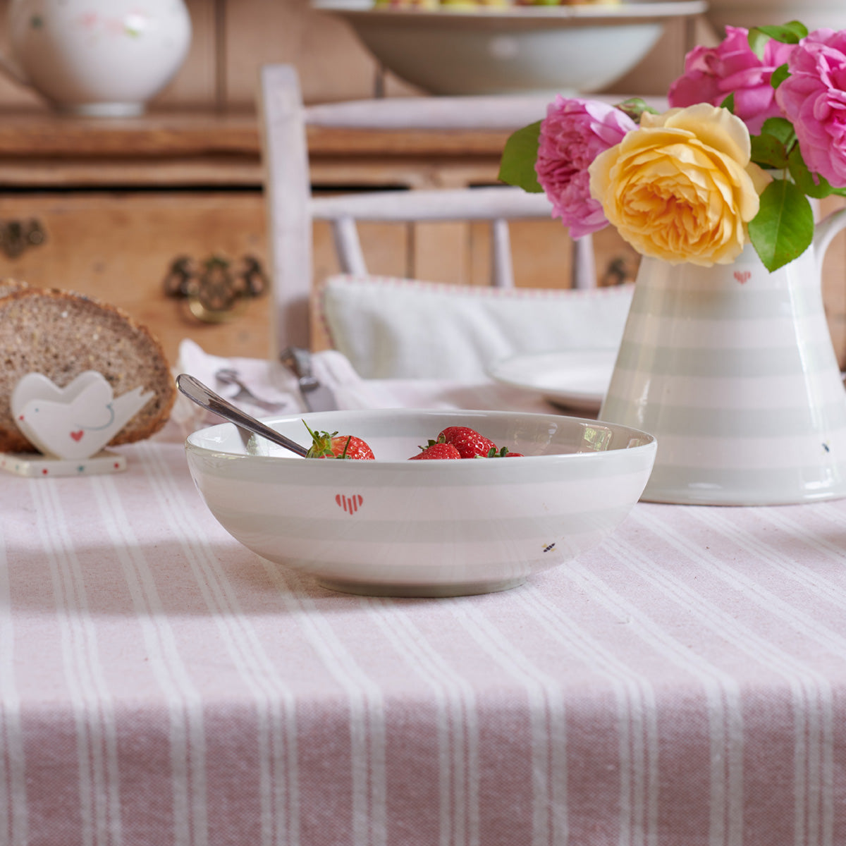 Honey Bees - Oven/Serving Bowl | Susie Watson Designs
