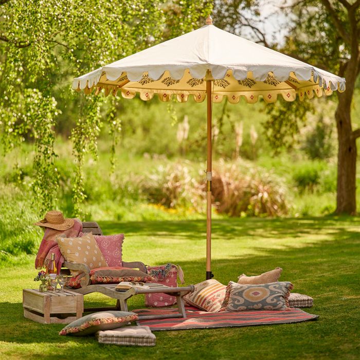 Hand-Printed Parasol – Susie Watson Designs
