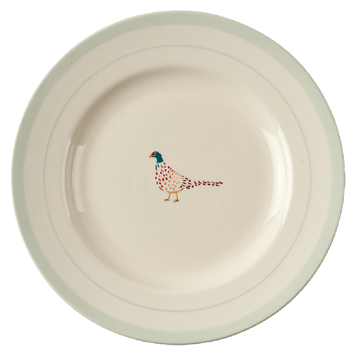 Pheasant Dinner Plate | Susie Watson Designs