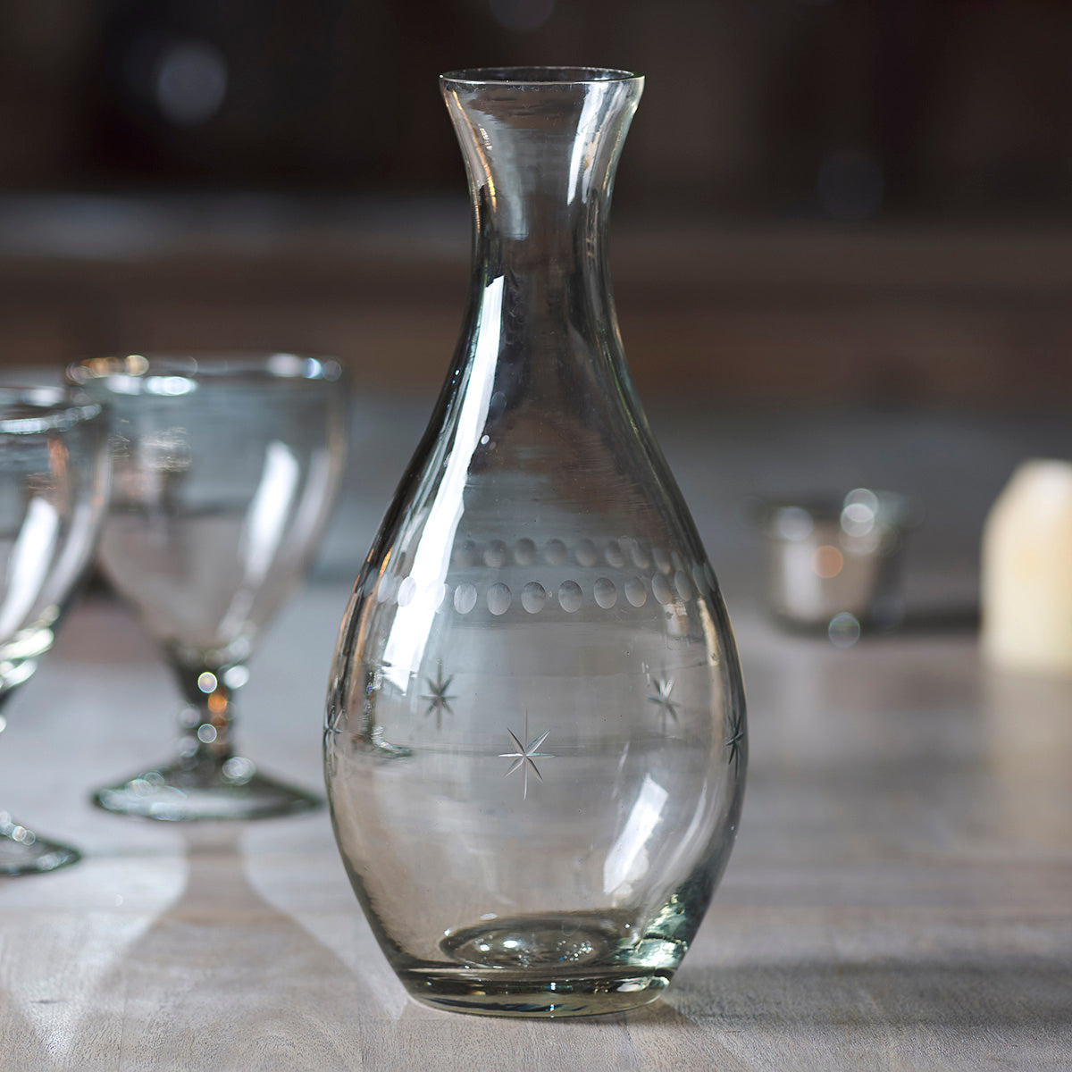 Water Carafe - Hand engraved | Susie Watson Designs