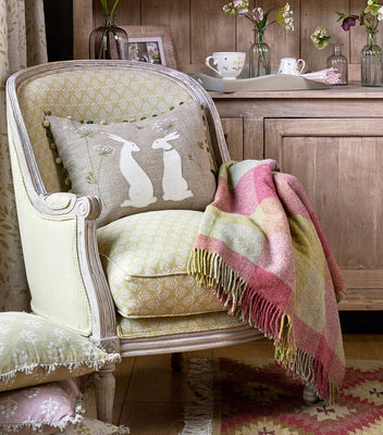 Luxury Unique Colourful Wool Throws Handmade in England – Susie Watson ...