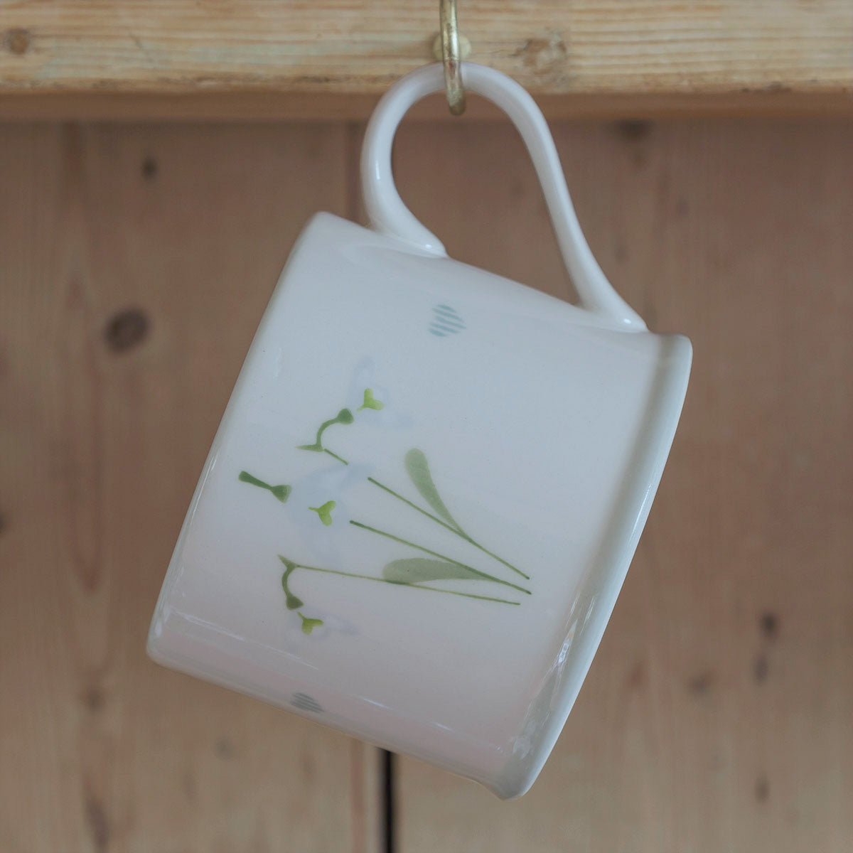 Snowdrop Straight Mug | Susie Watson Designs