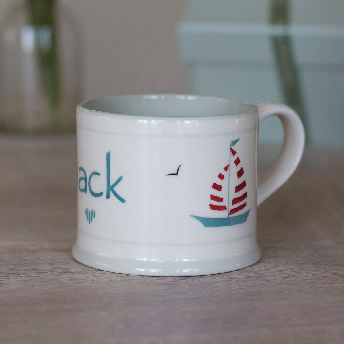 Personalised Boats Small Mug | Susie Watson Designs